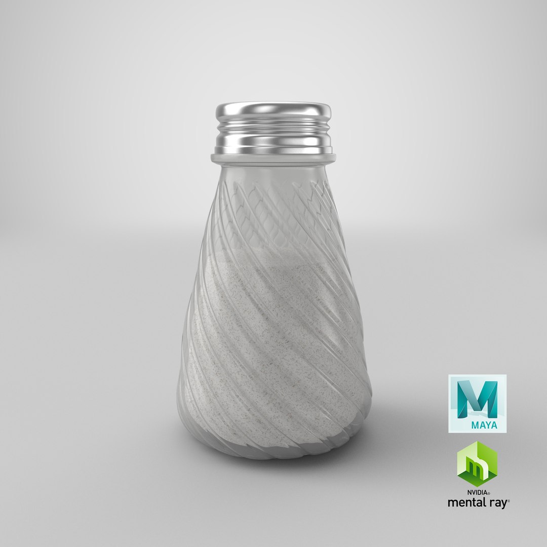 Salt Shaker 3D Model - TurboSquid 1363931