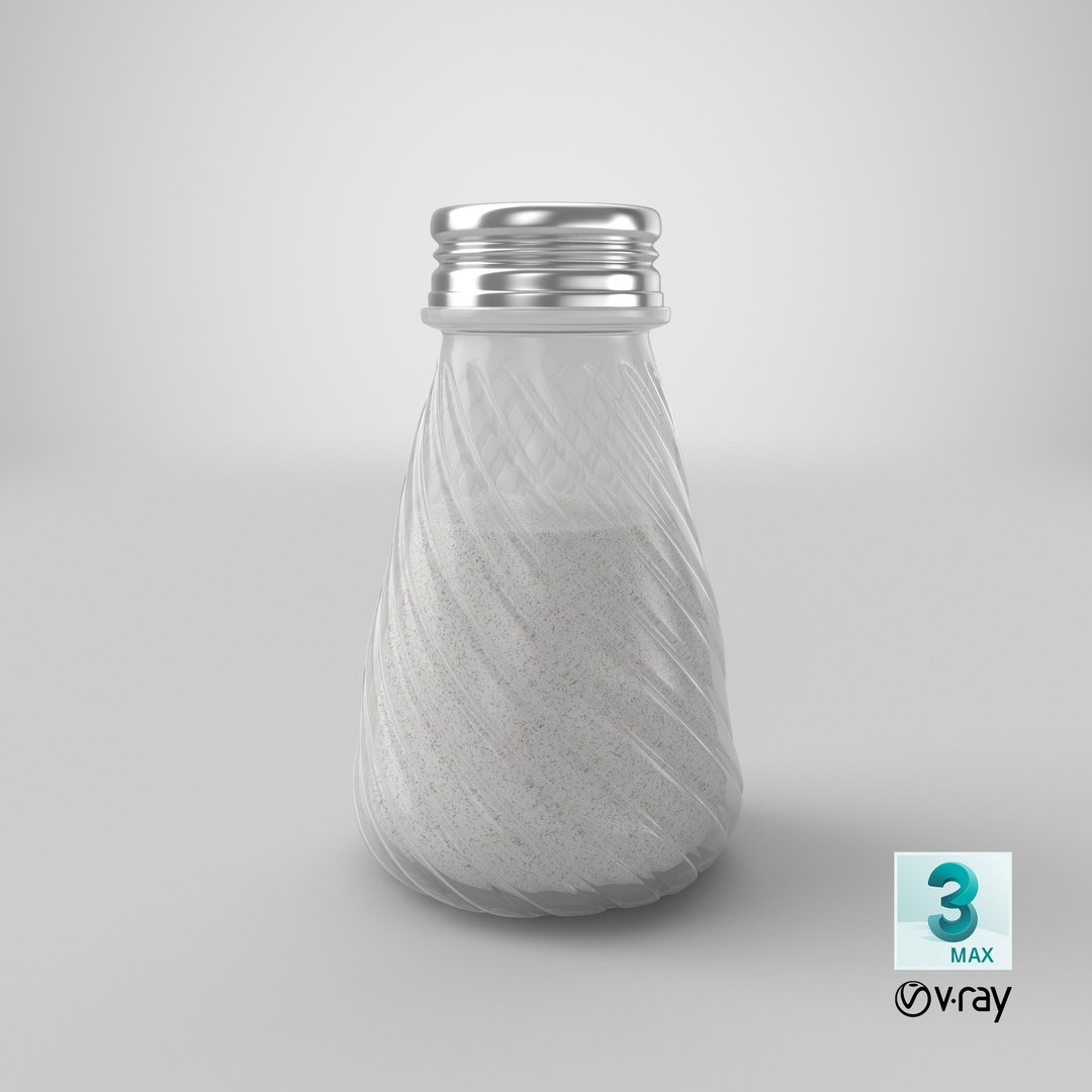 Salt Shaker 3D Model - TurboSquid 1363931