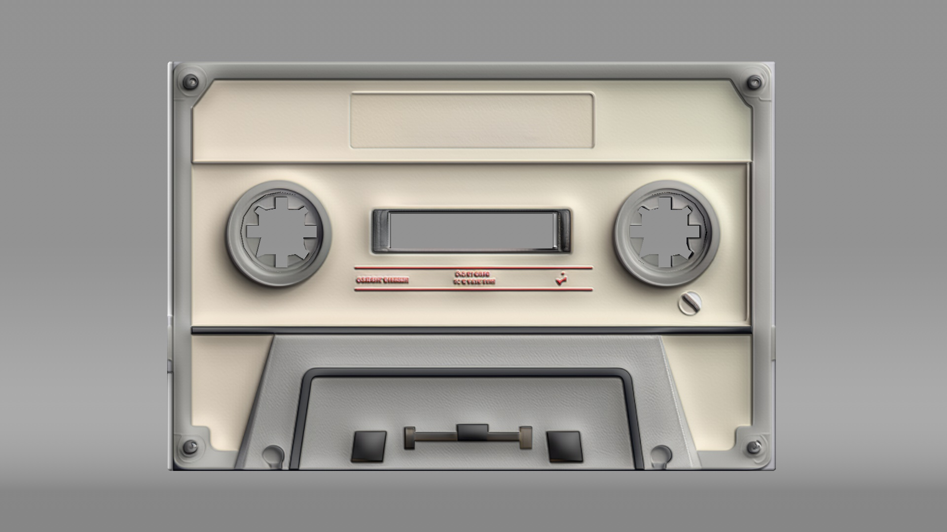 3D Cassette Tape Model - TurboSquid 2101455