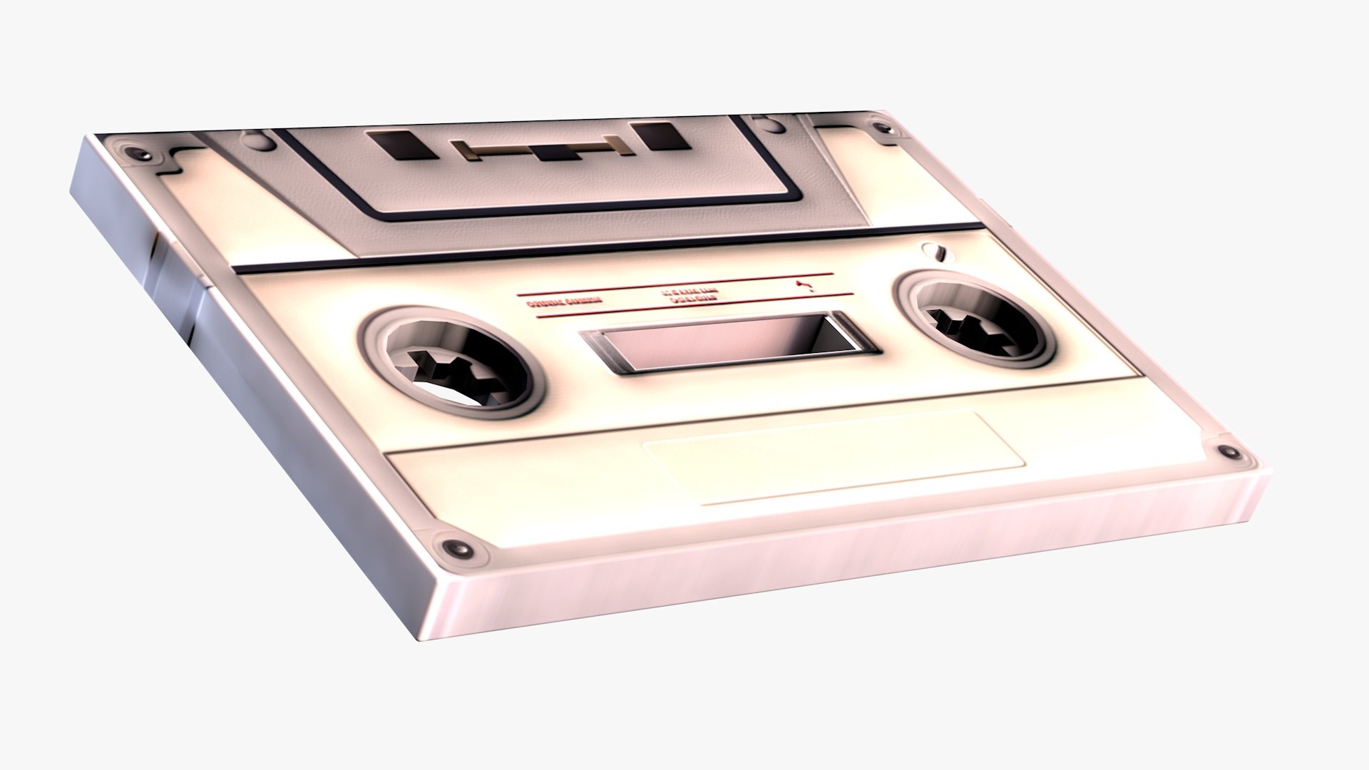 3D Cassette Tape Model - TurboSquid 2101455