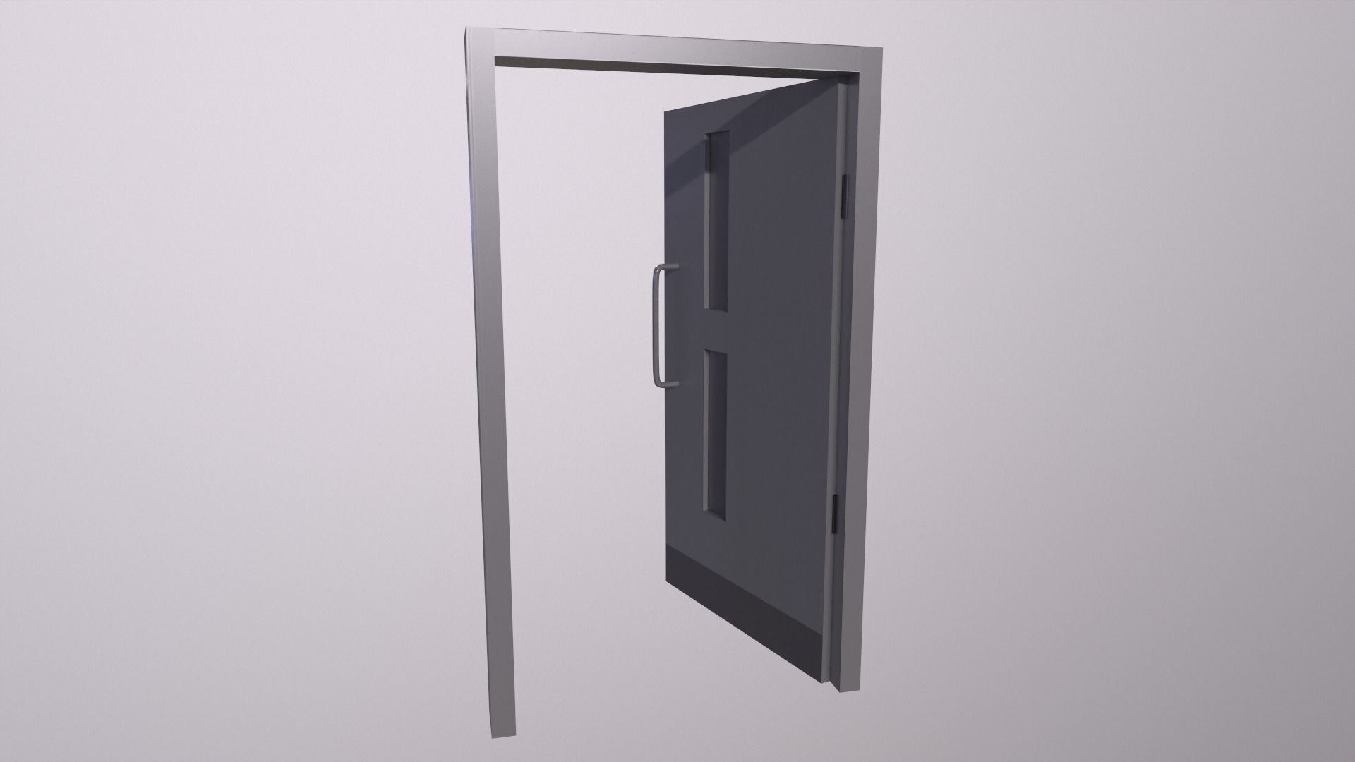 3D Door Game Ready Low Poly PBR 3D Model - TurboSquid 2183078
