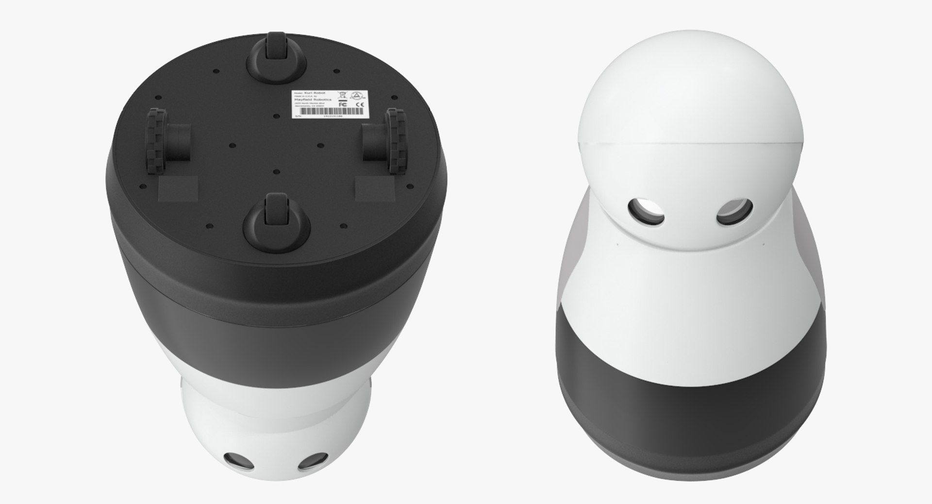 3D Kuri Home Robot Rigged - TurboSquid 1178497