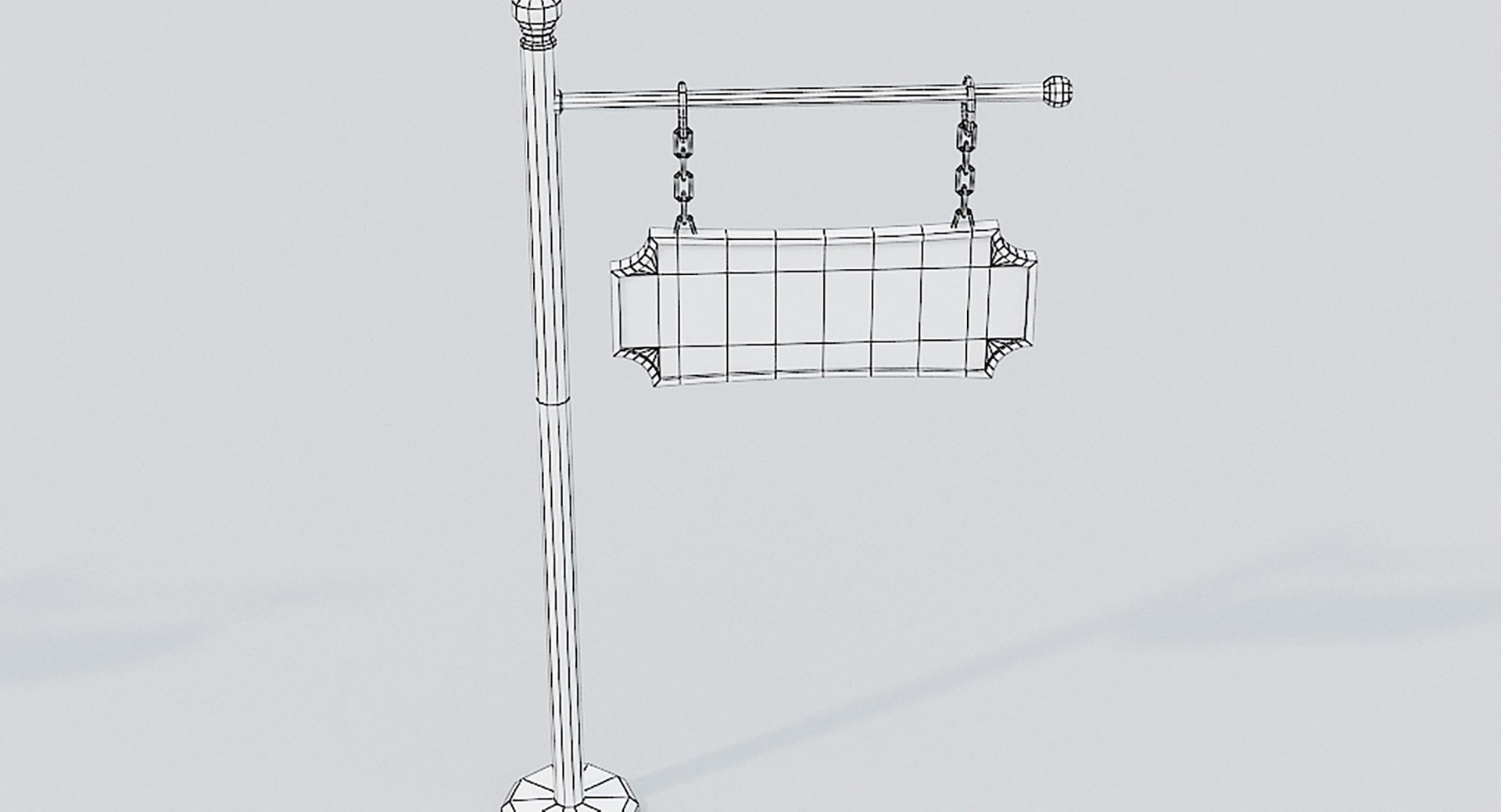 Metal Signboard 3D Model - TurboSquid 1750249