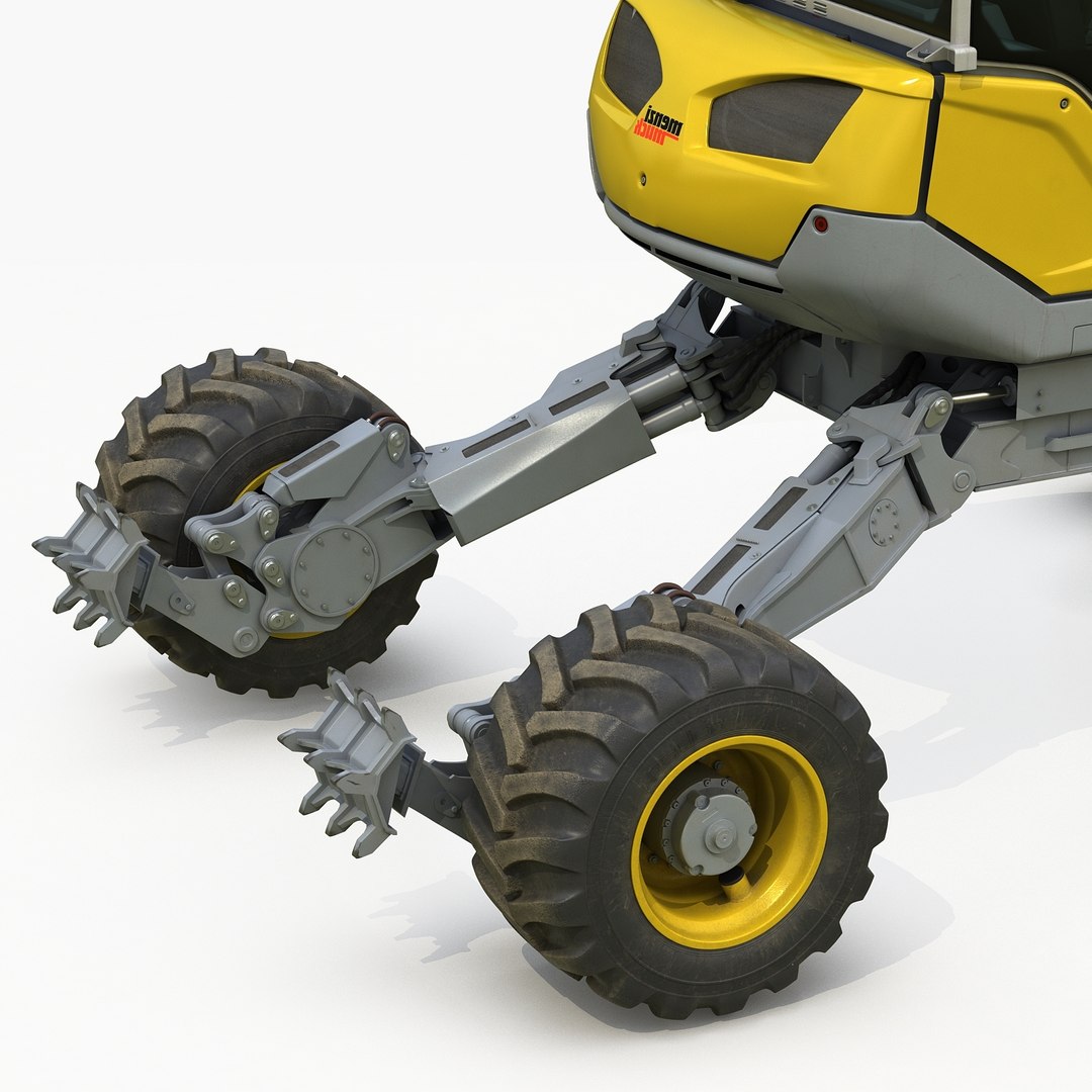 Menzi Muck Excavator 3D Model - TurboSquid 1487223