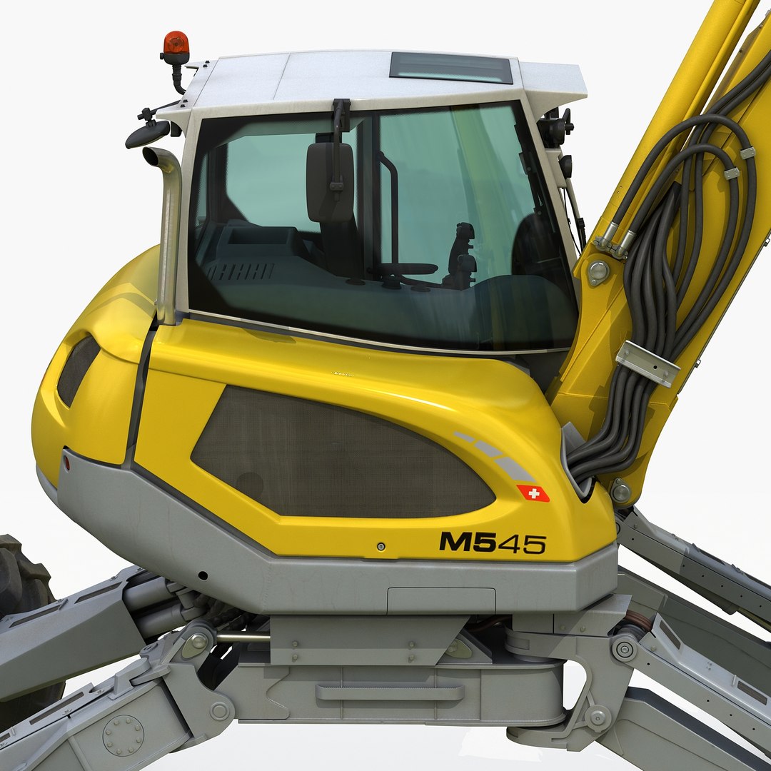Menzi Muck Excavator 3D Model - TurboSquid 1487223