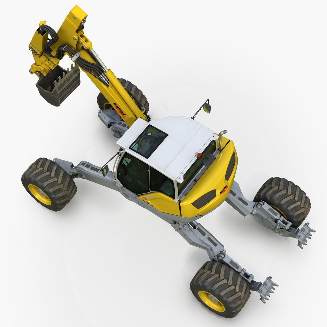 Menzi Muck Excavator 3D Model - TurboSquid 1487223