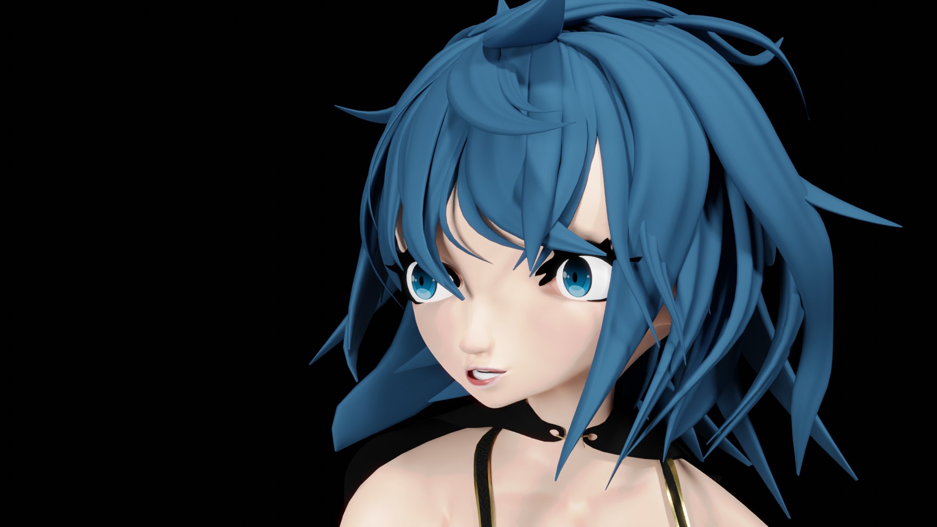 Magical Girl Character 3D Model - TurboSquid 1653011