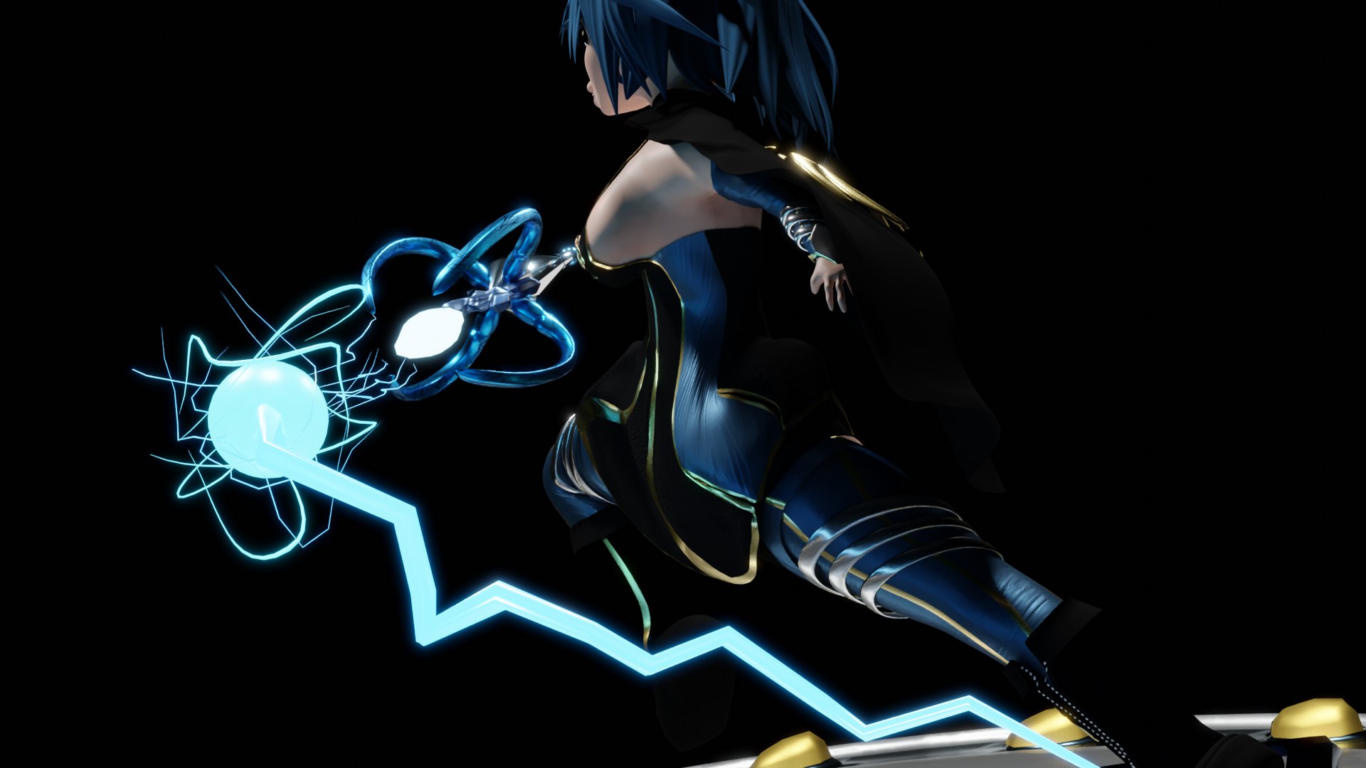 Magical Girl Character 3D Model - TurboSquid 1653011