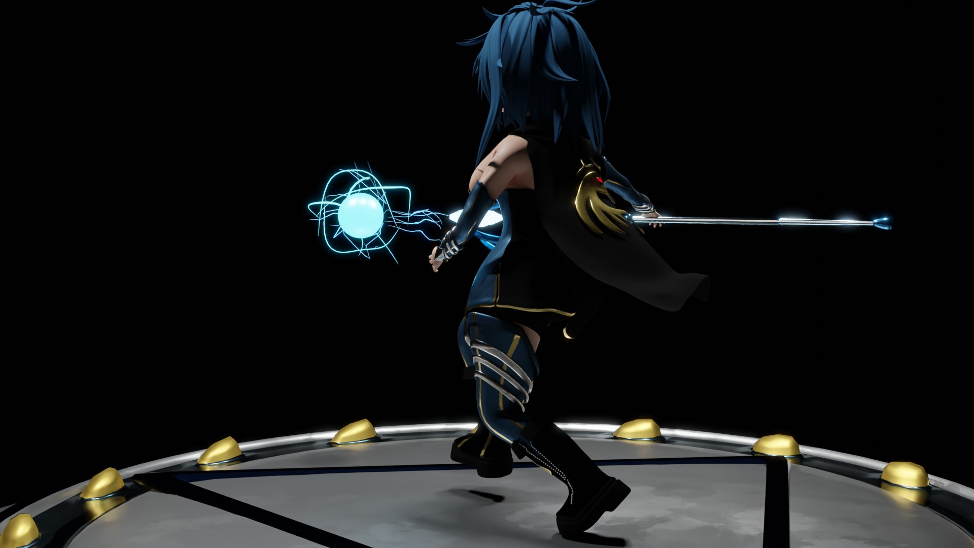 Magical Girl Character 3D Model - TurboSquid 1653011