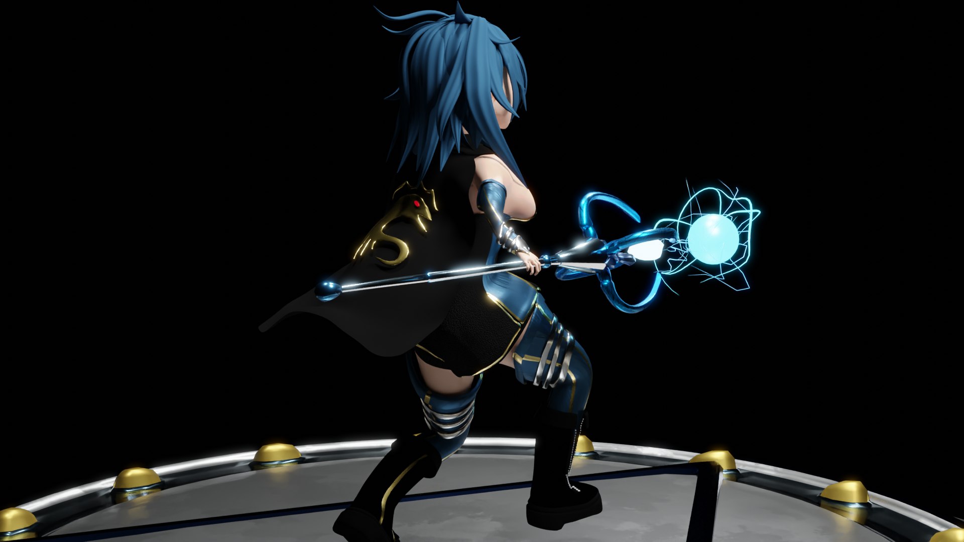 Magical Girl Character 3D Model - TurboSquid 1653011