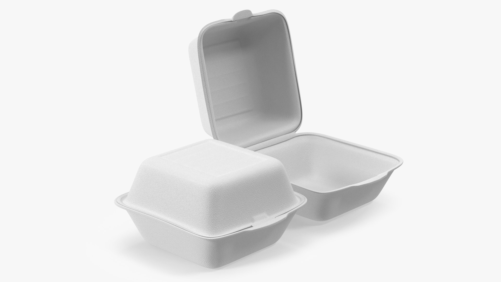 3D model Food Box Square Set - TurboSquid 1806956