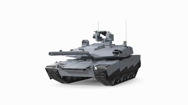 3D модель Танк Абрамс Х Грей - TurboSquid 2083656