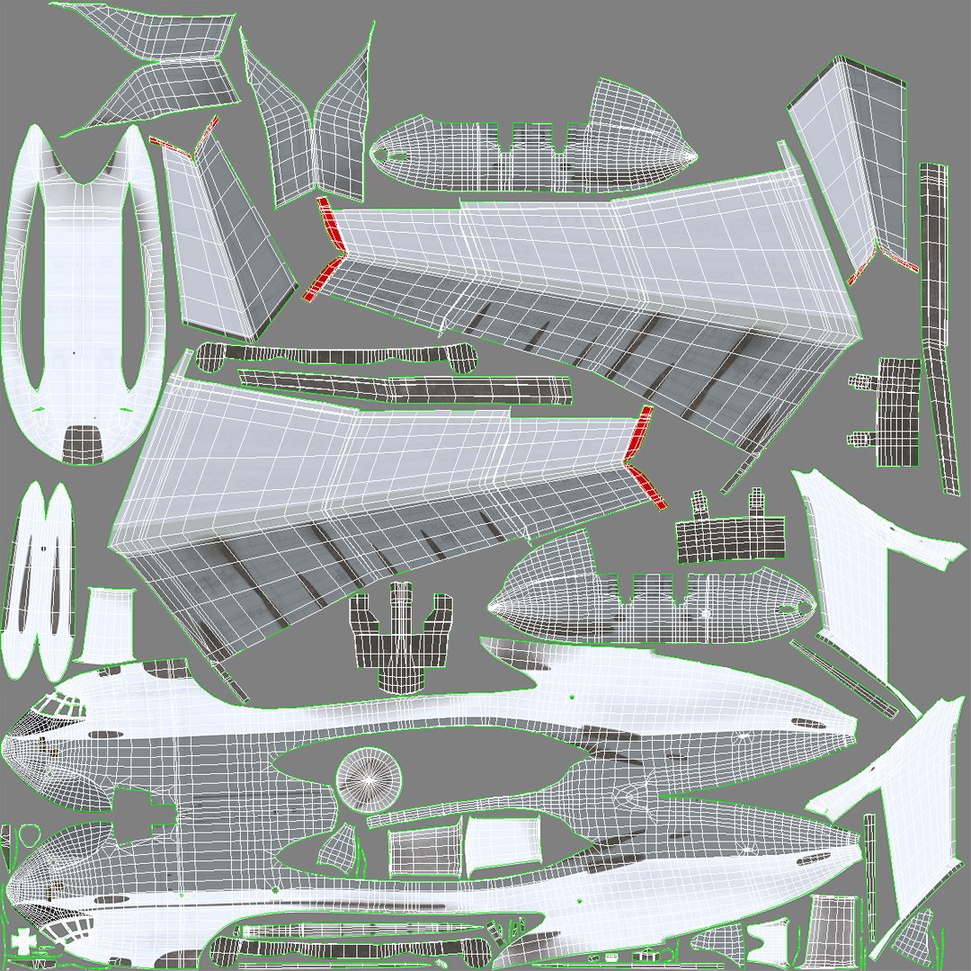 Airborne Radar Patrol Plane Simplified 3D - TurboSquid 2370046