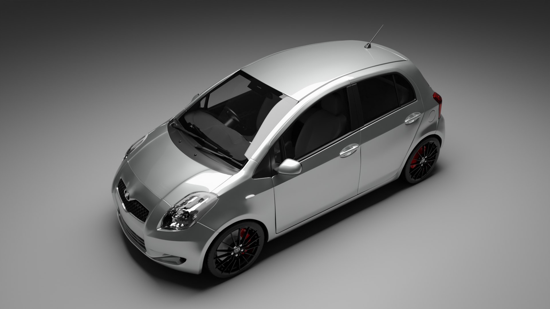 TOYOTA VITZ YARIS 2006 SLIVER 3D Model - TurboSquid 2347709