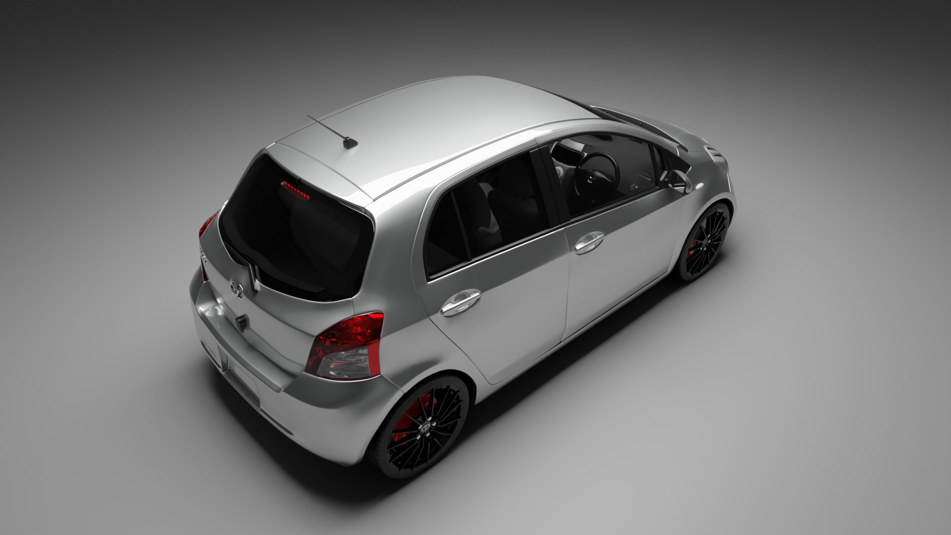 TOYOTA VITZ YARIS 2006 SLIVER 3D Model - TurboSquid 2347709