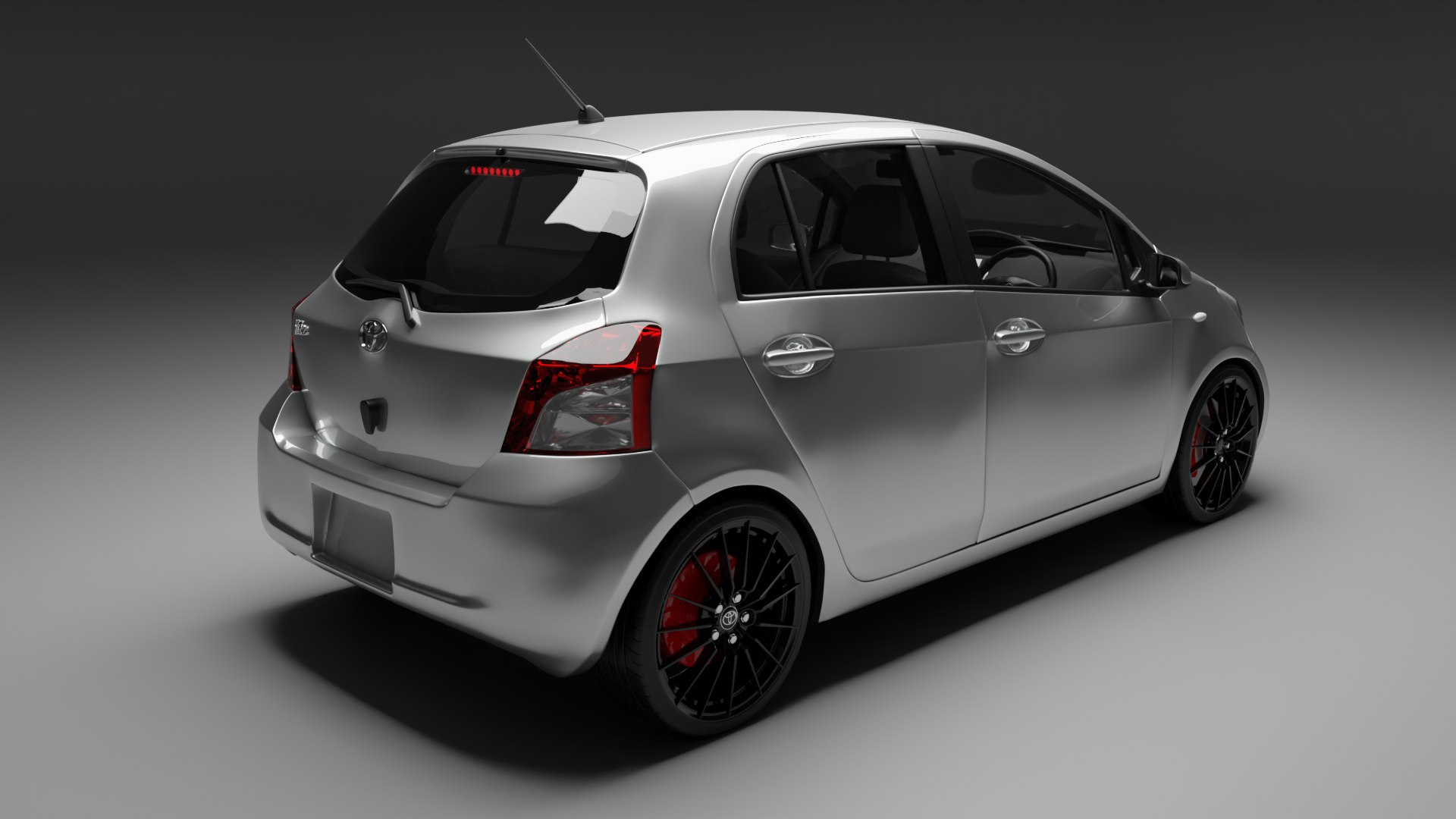 TOYOTA VITZ YARIS 2006 SLIVER 3D Model - TurboSquid 2347709