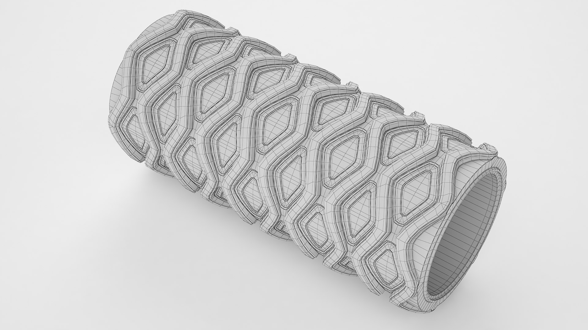 3D Model Massage Foam Roller 01 - TurboSquid 2060018