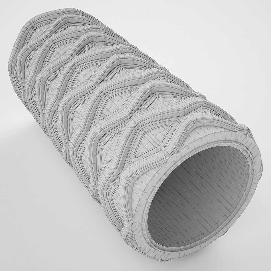 3D Model Massage Foam Roller 01 - TurboSquid 2060018