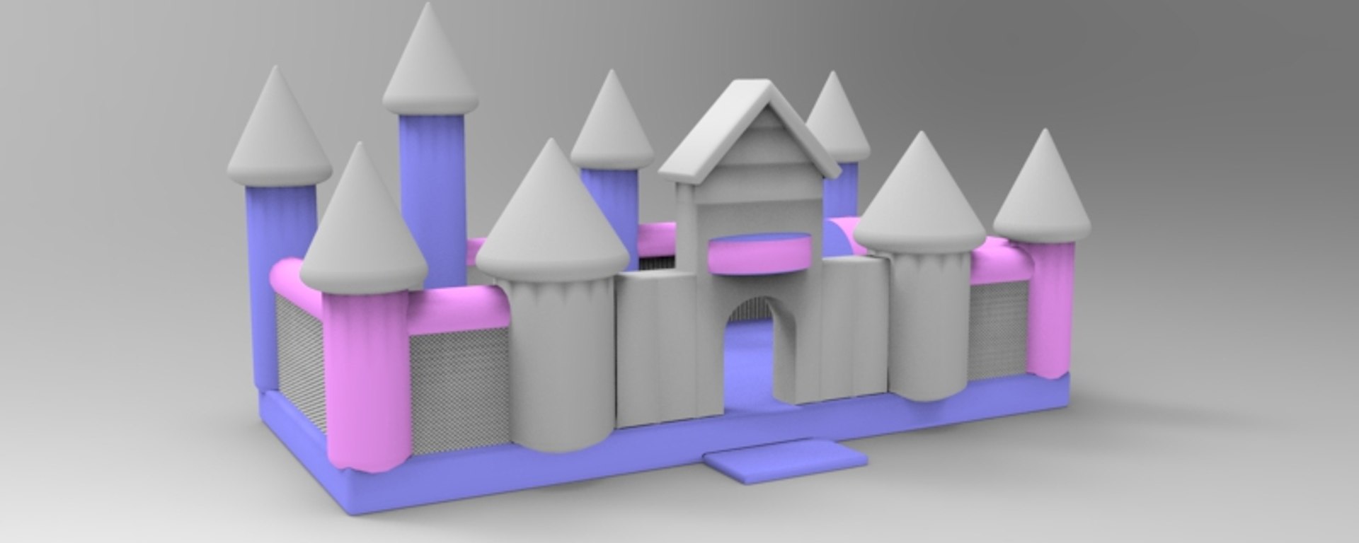 3d Ma Inflatable Castle