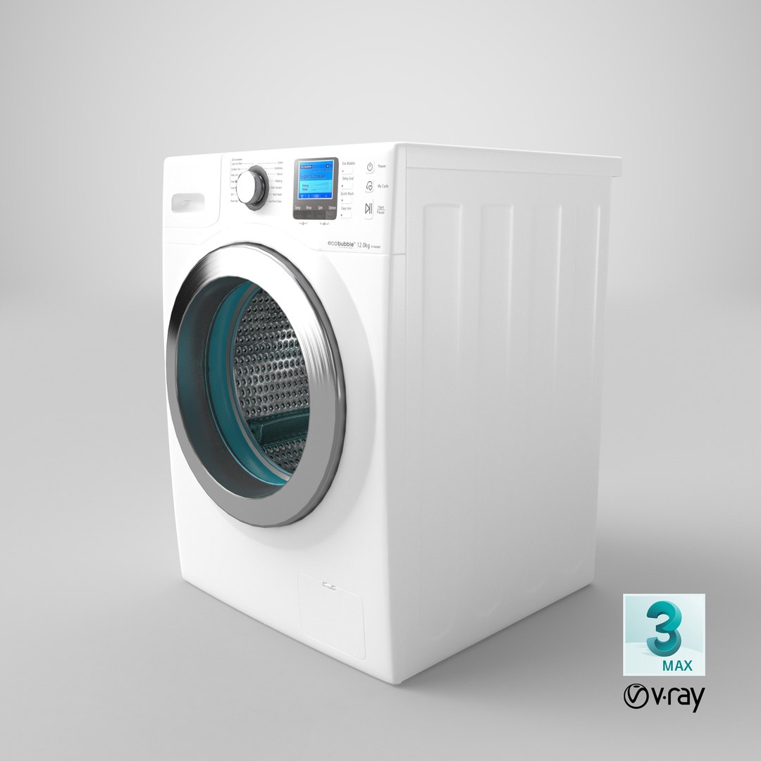 3ds samsung ecobubble washing machine