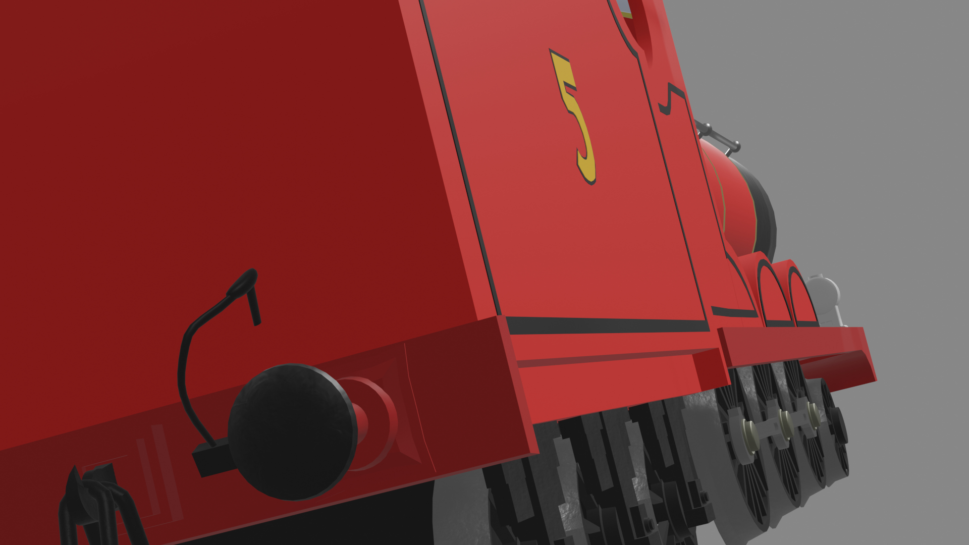 3D James the Red Engine model - TurboSquid 1896990