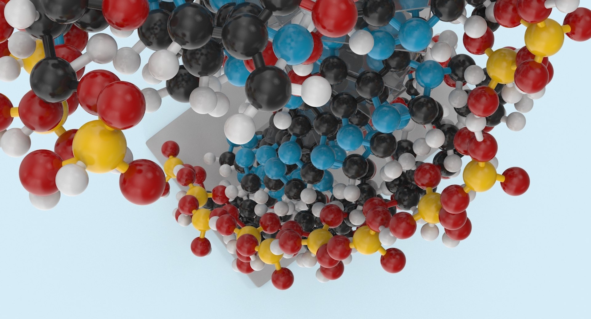 dna display 3d model