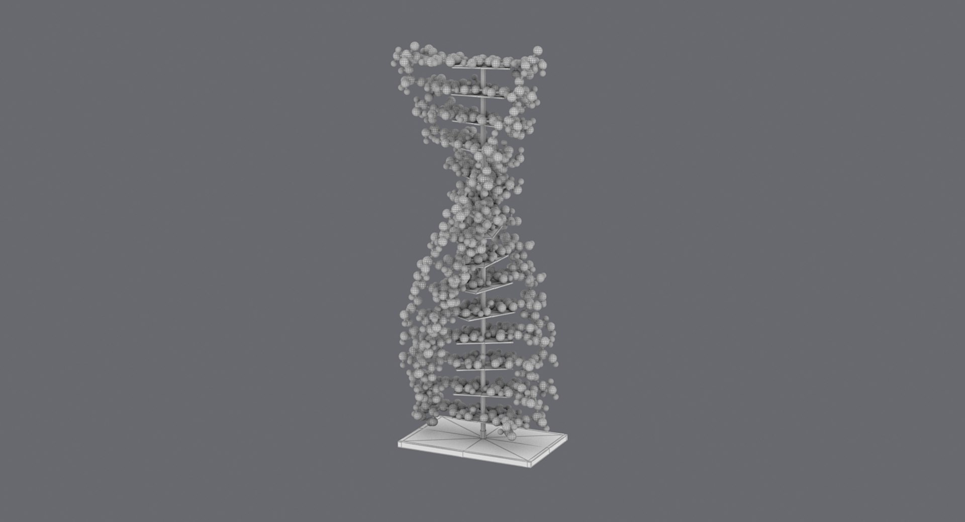 dna display 3d model