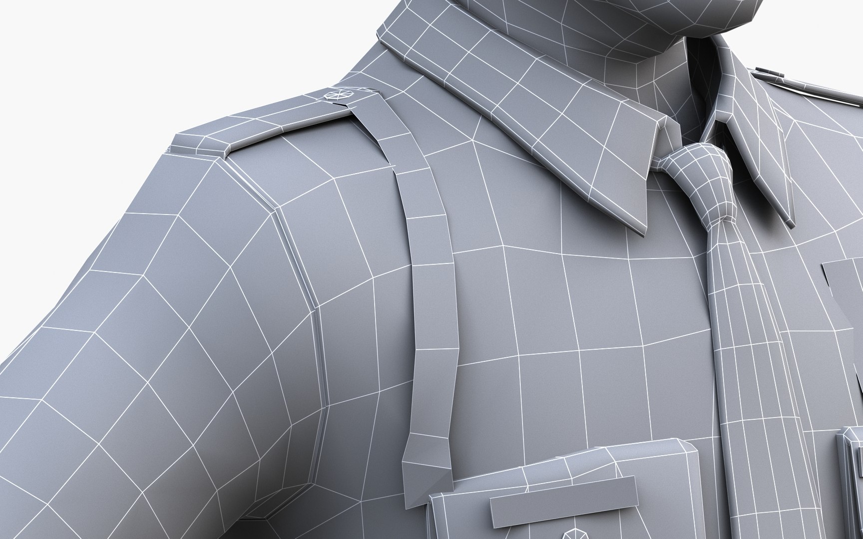 3D Character Police Officer 0001 Model - TurboSquid 1570881