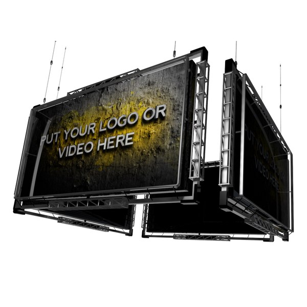 scoreboard sports arena 3d c4d