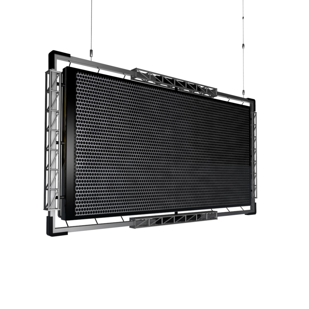 3d Video Screen Jumbotron Model