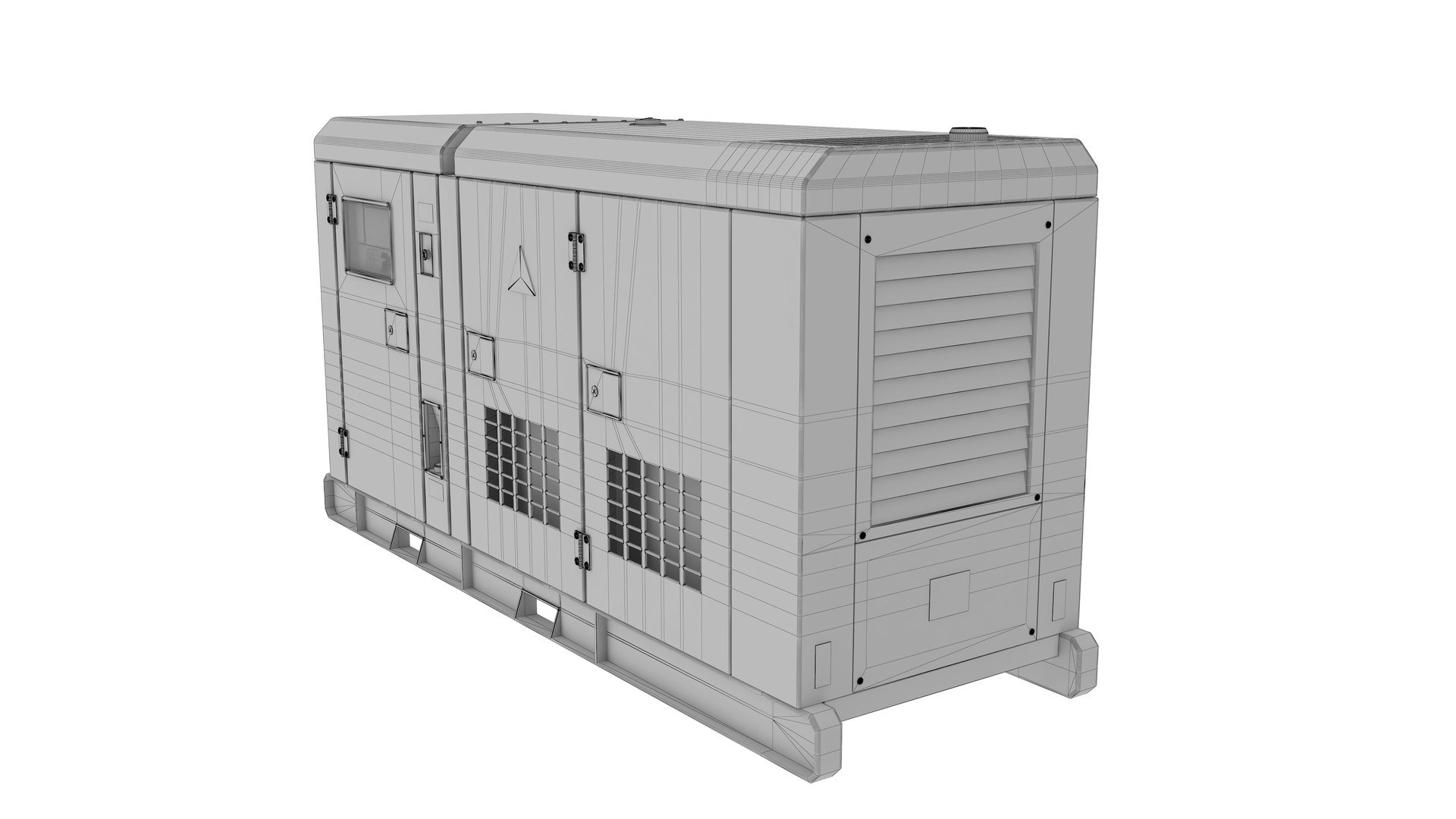 3D Diesel Generator - TurboSquid 2279854