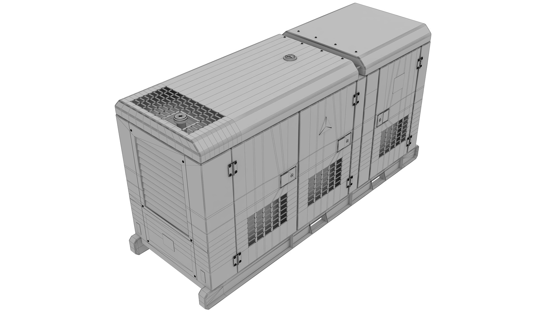 3D Diesel Generator - TurboSquid 2279854