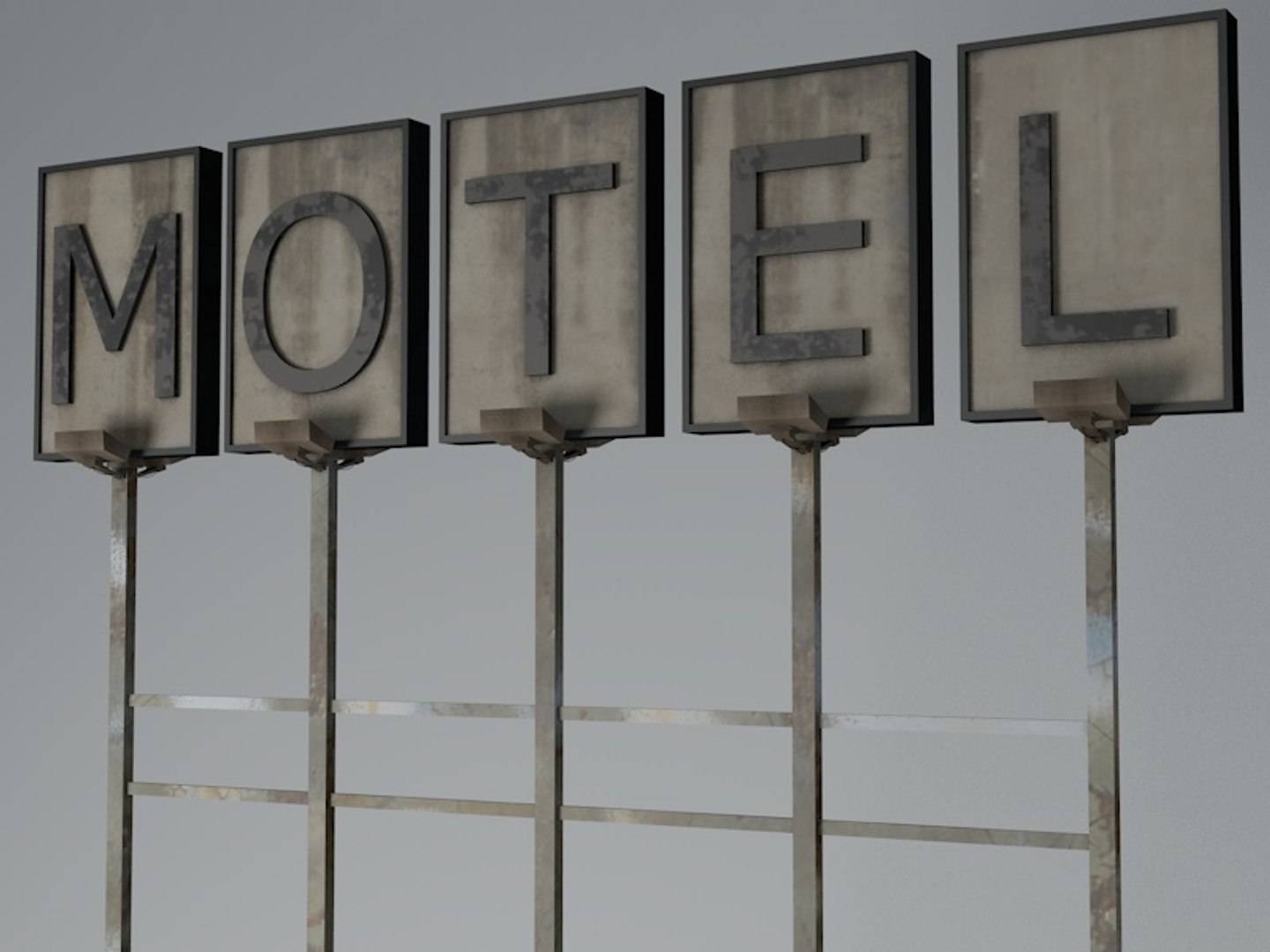 3d Motel V1 Model