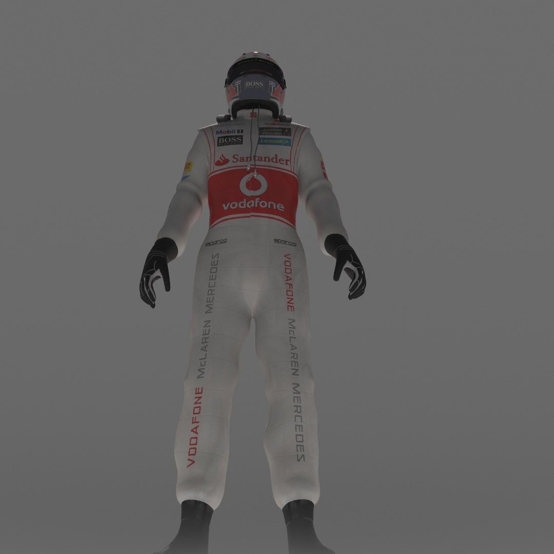 3d model formula jenson button