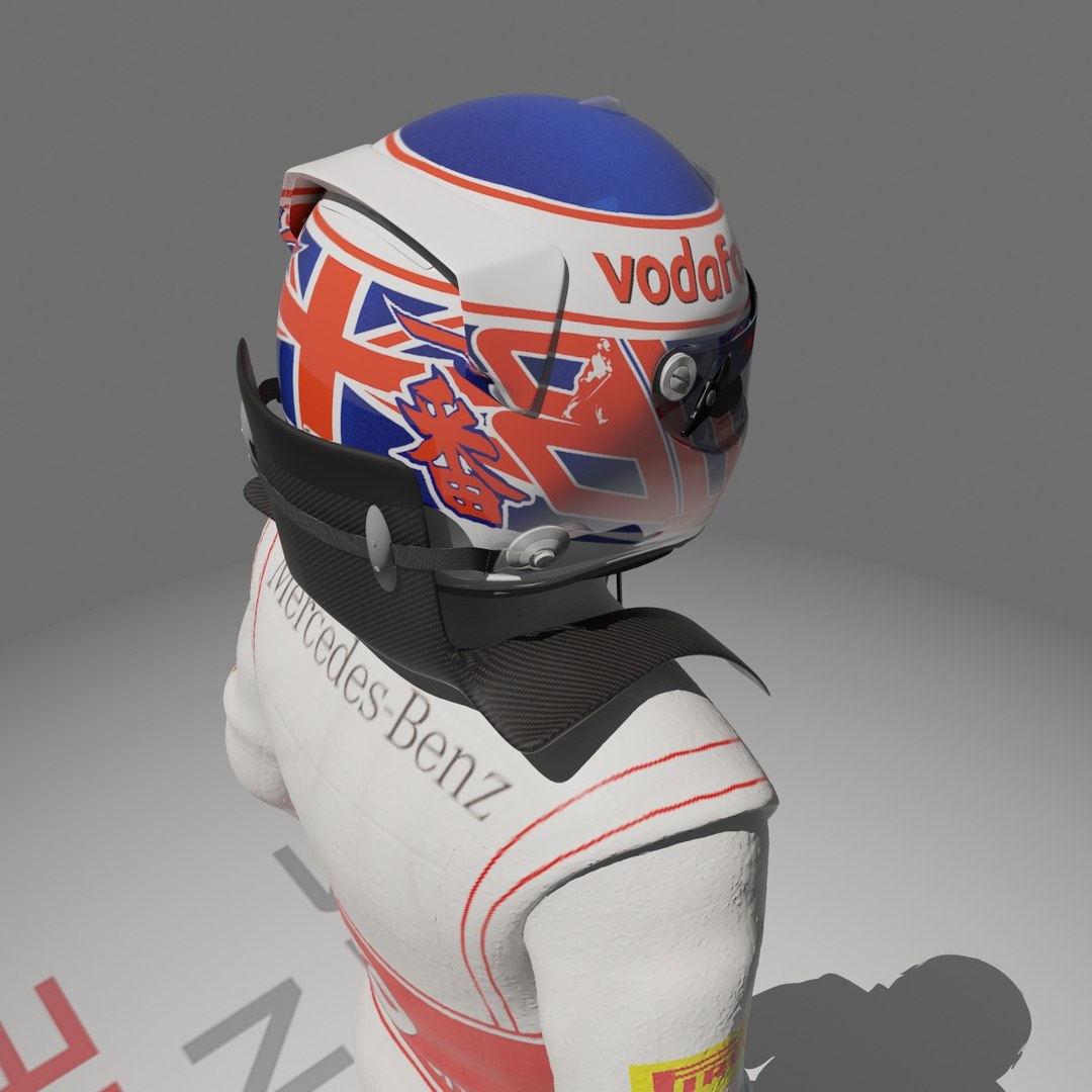 3d model formula jenson button