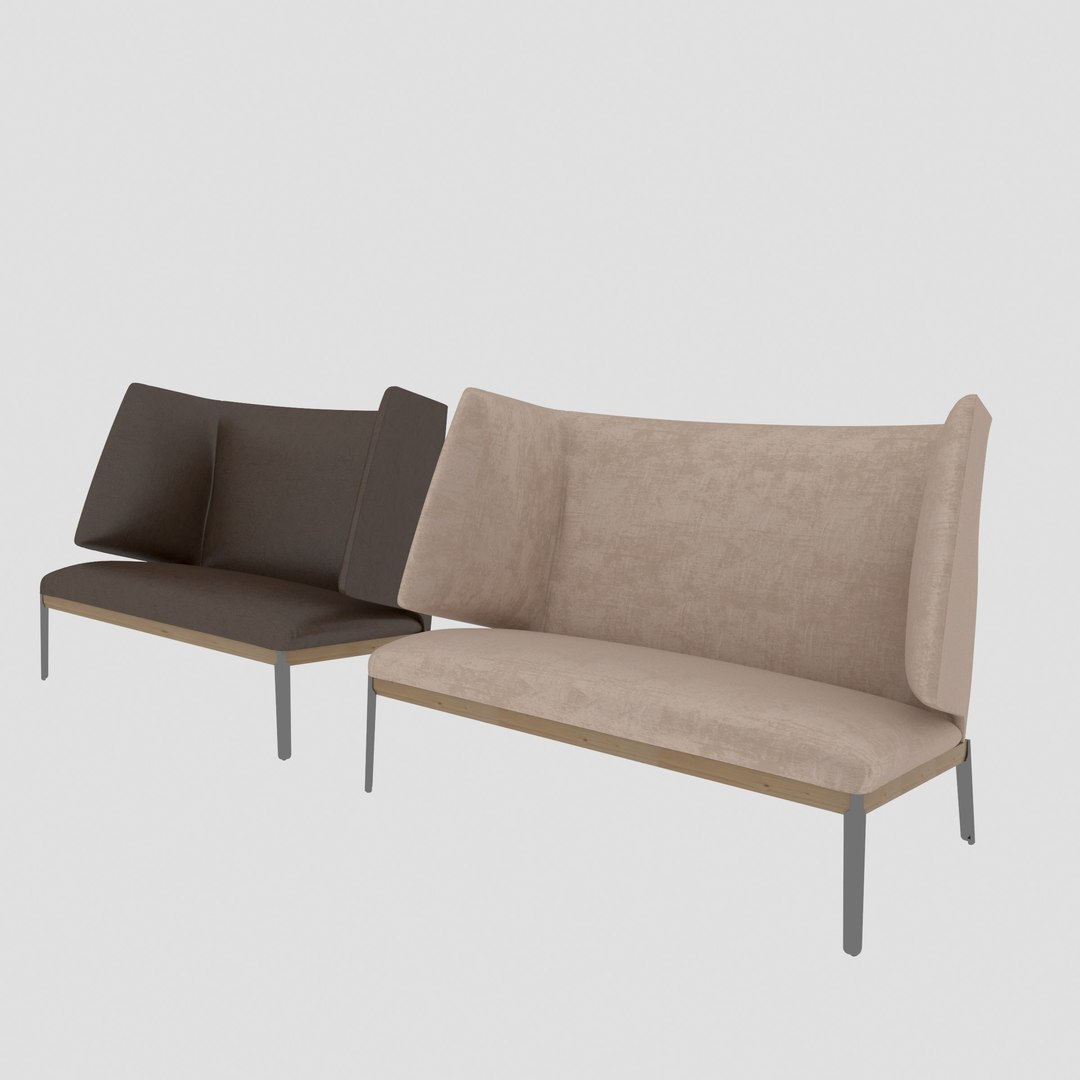 3d arflex hug love seat model