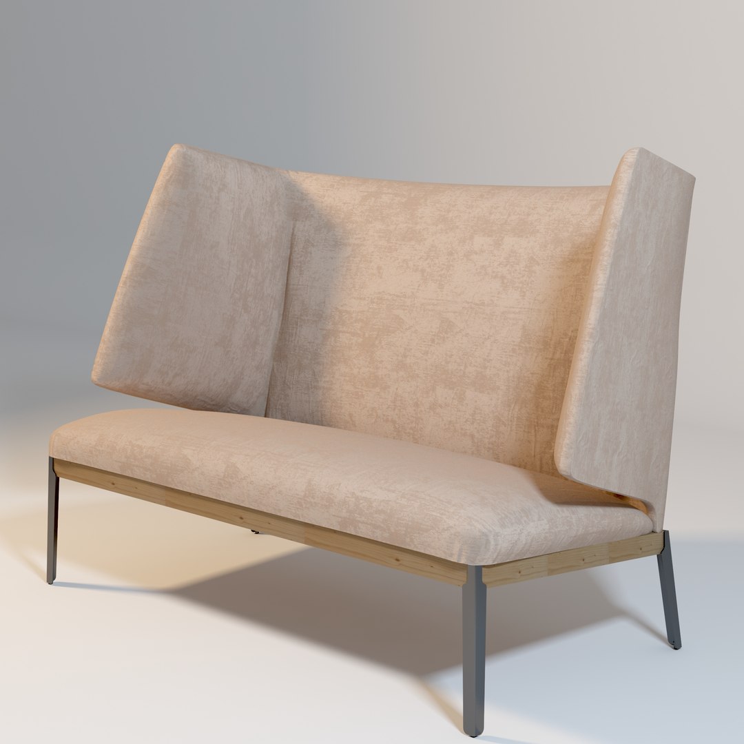 3d arflex hug love seat model