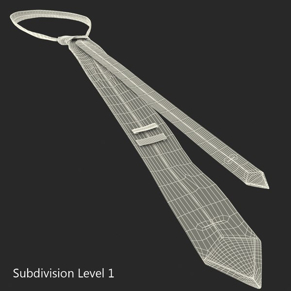 3d model of tie 6 modeled