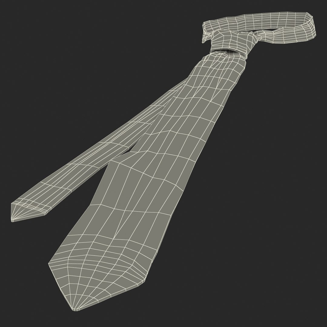3d Model Of Tie 6 Modeled