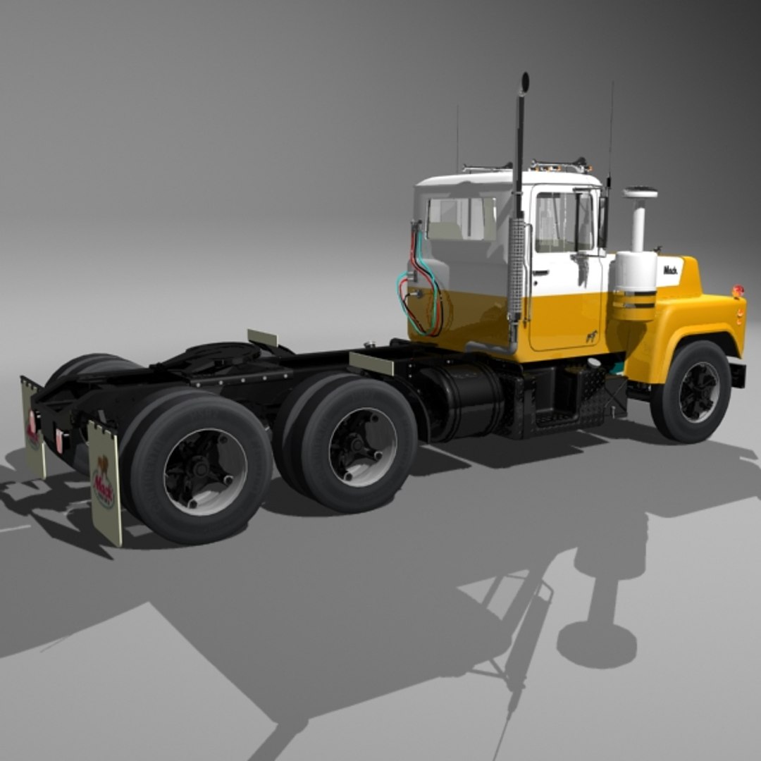 3d R600 Semi Truck Model