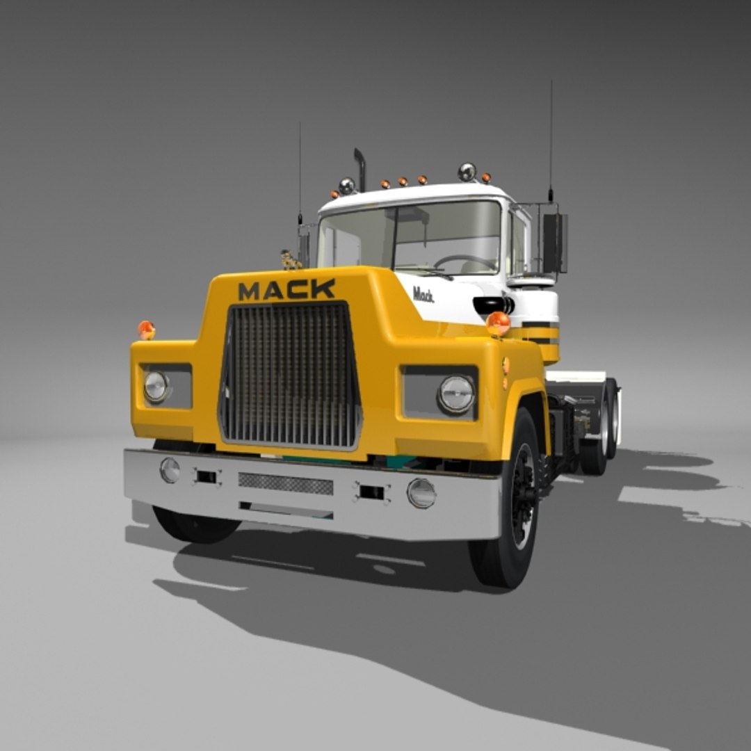 3d R600 Semi Truck Model