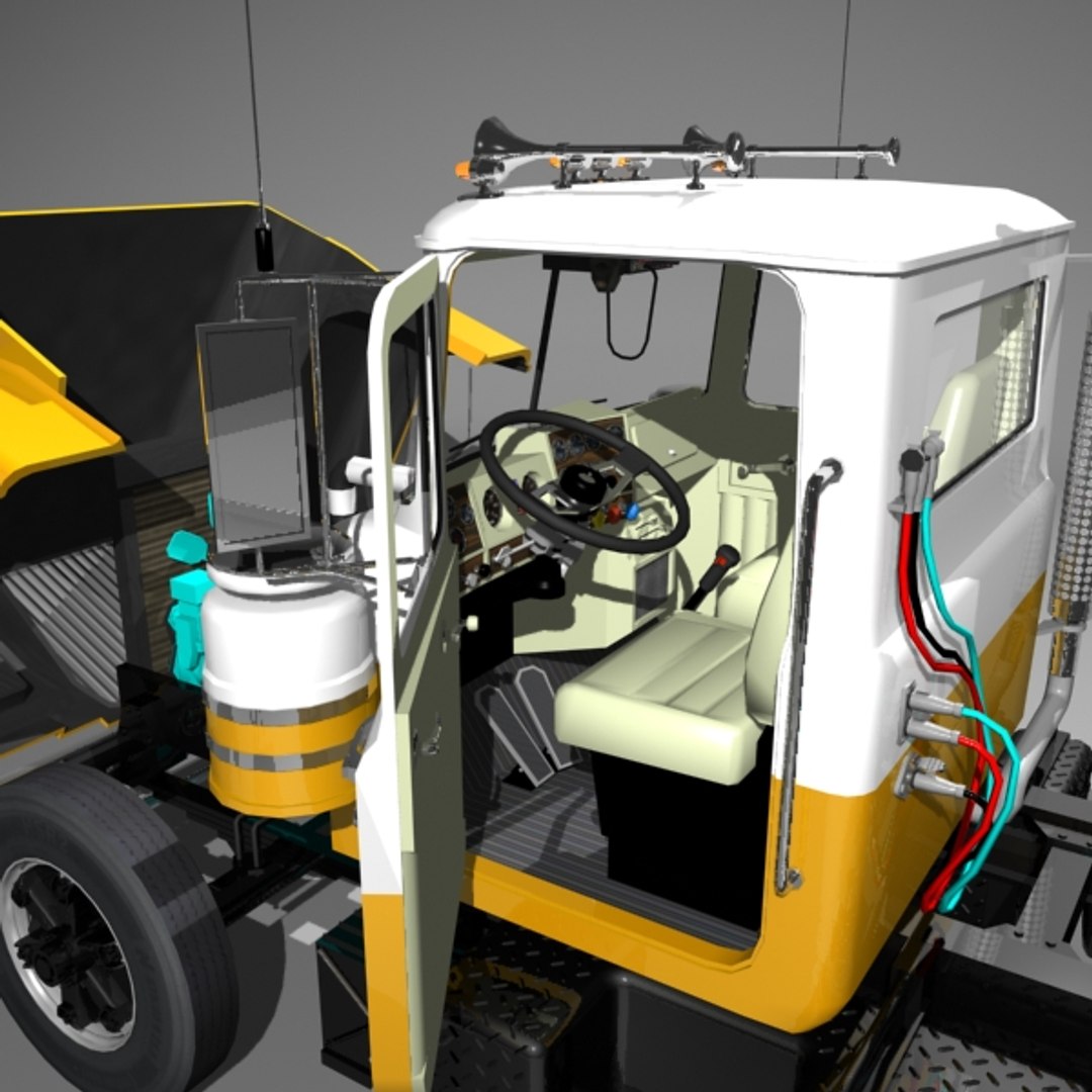3d R600 Semi Truck Model