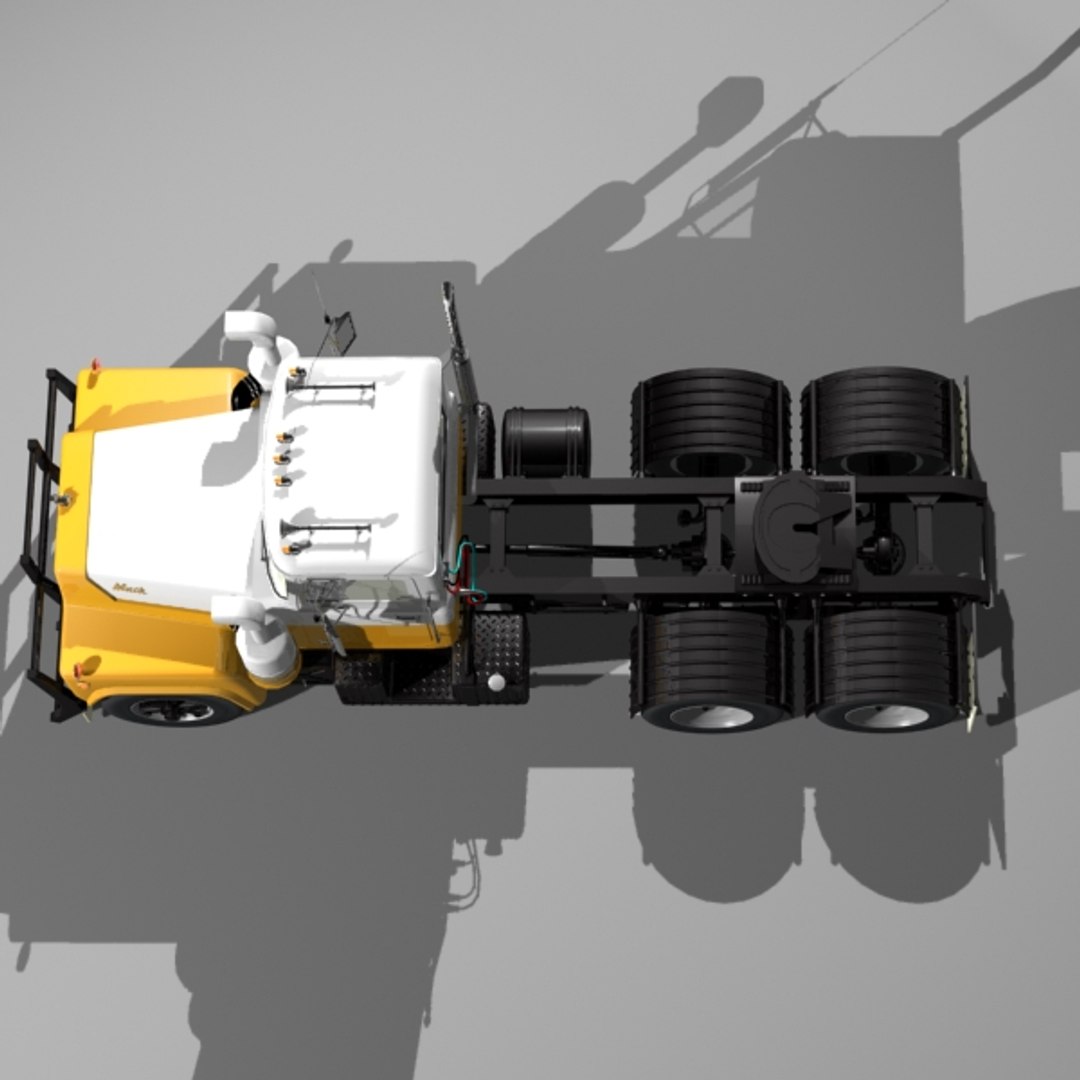 3d R600 Semi Truck Model