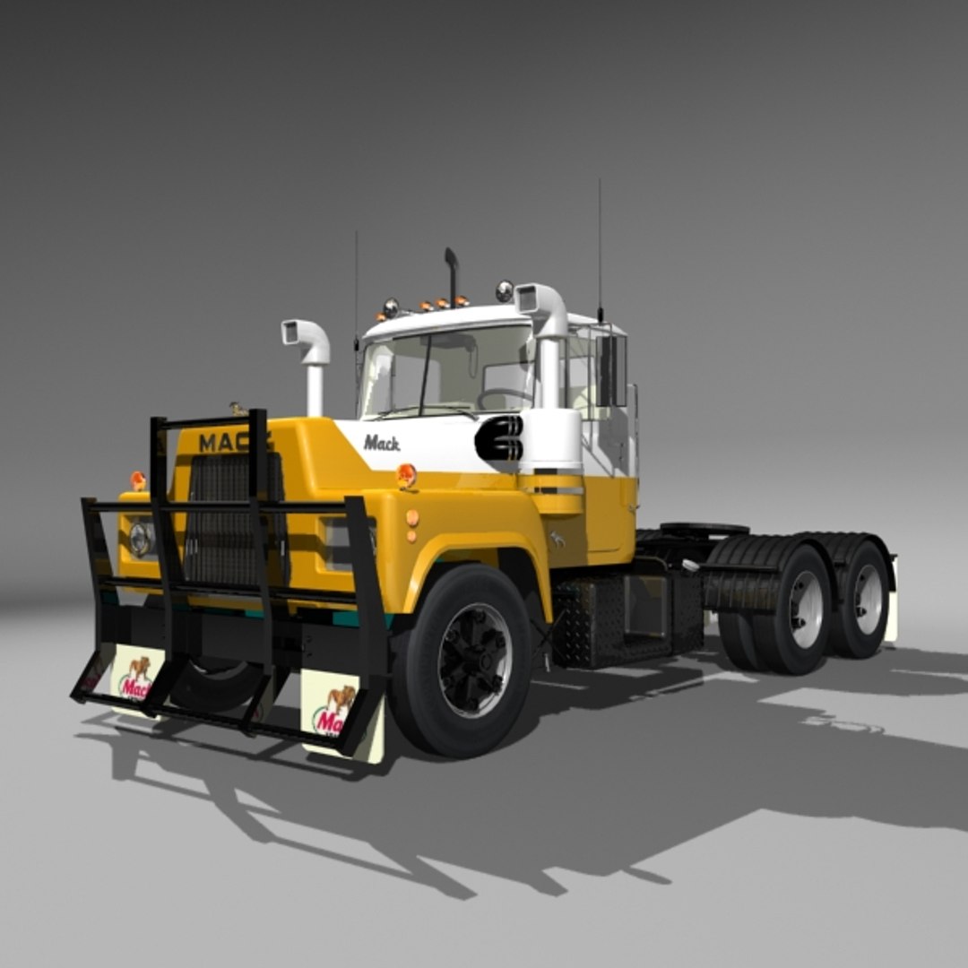 3d R600 Semi Truck Model