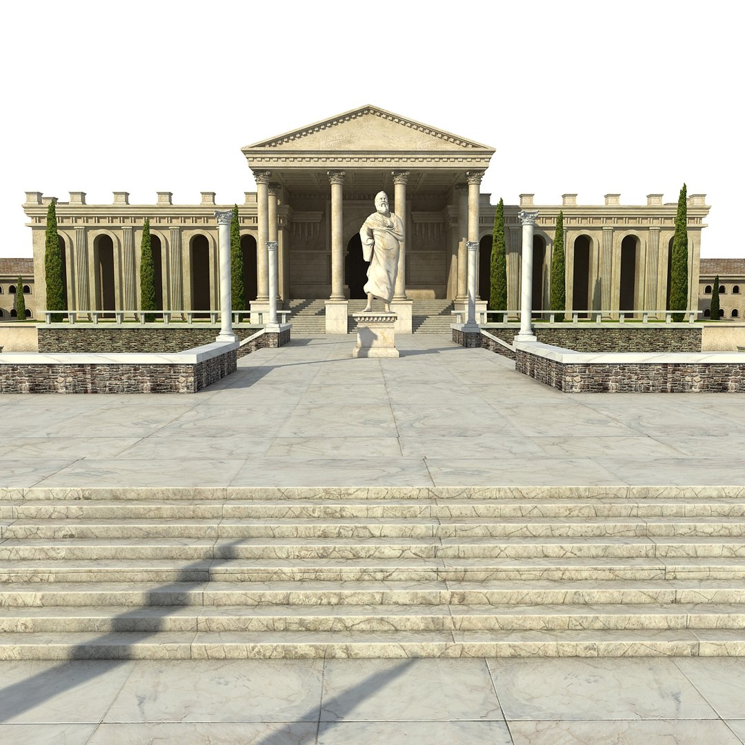 Greek Architecture 3D - TurboSquid 1214565