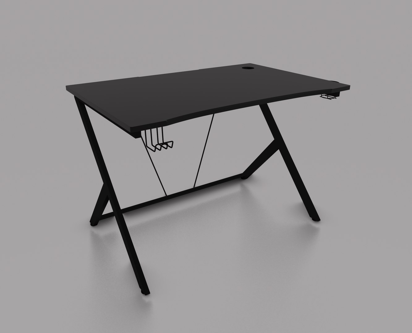 Gamer table 3D model - TurboSquid 1631004