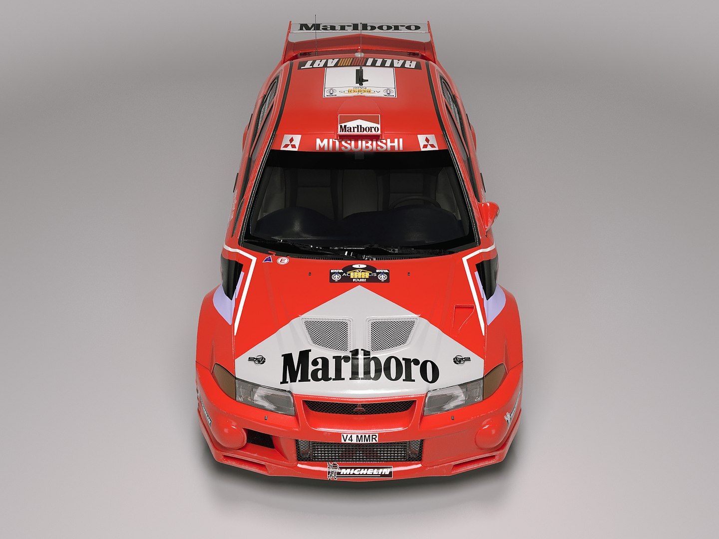 Mitsubishi Lancer Evo IV WRC 2000 3D Model - TurboSquid 2109249
