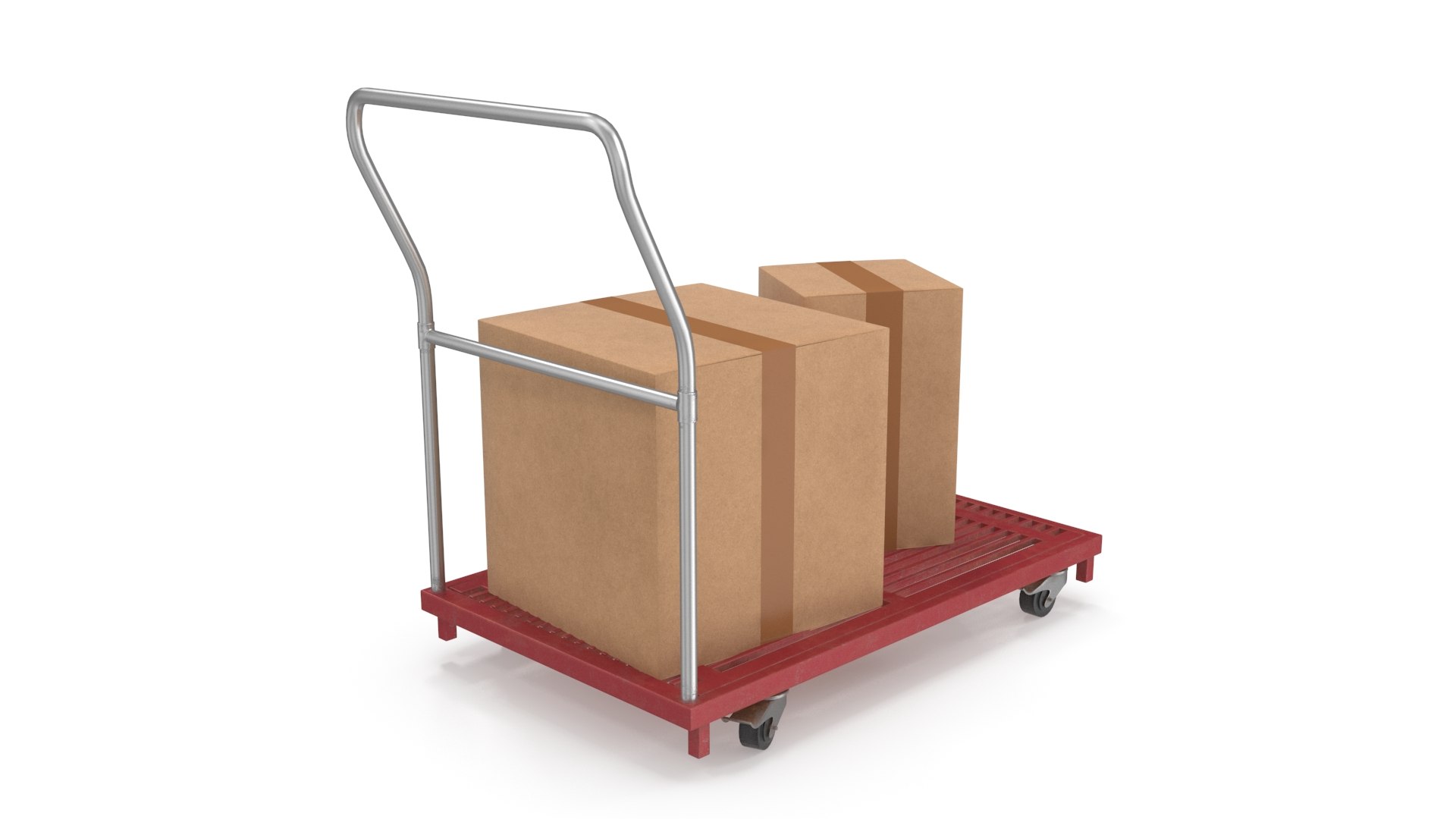 3D Industrial Cart - TurboSquid 1470008