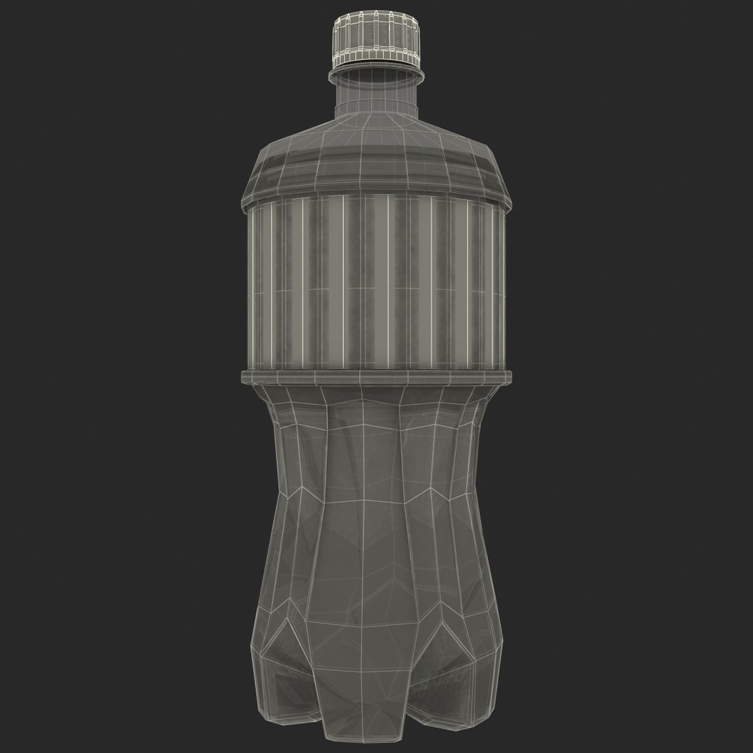 3d model 7 bottle
