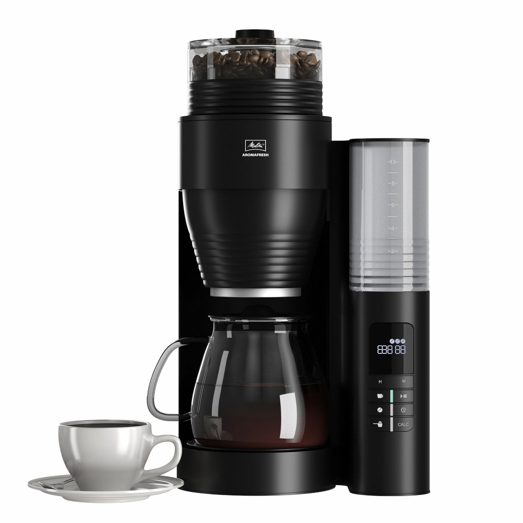 3D Coffee Machine Melitta AromaFresh X New Generation - TurboSquid 2066545